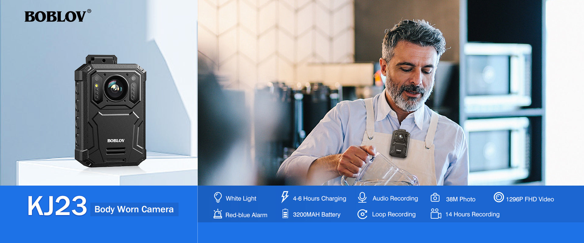 Police Body Camera | Body Worn Camera – BOBLOV