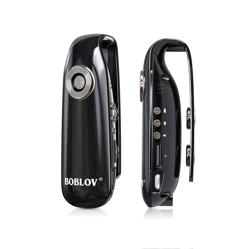 BOBLOV IDV007 Compact 1080P HD Body Camera for Security & Surveillance