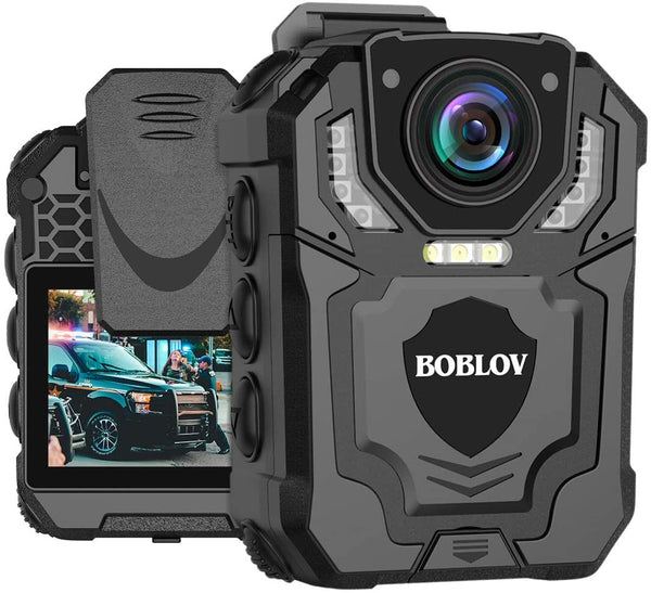 BOBLOV T5 1296P HD Police Body Camera with Night Vision